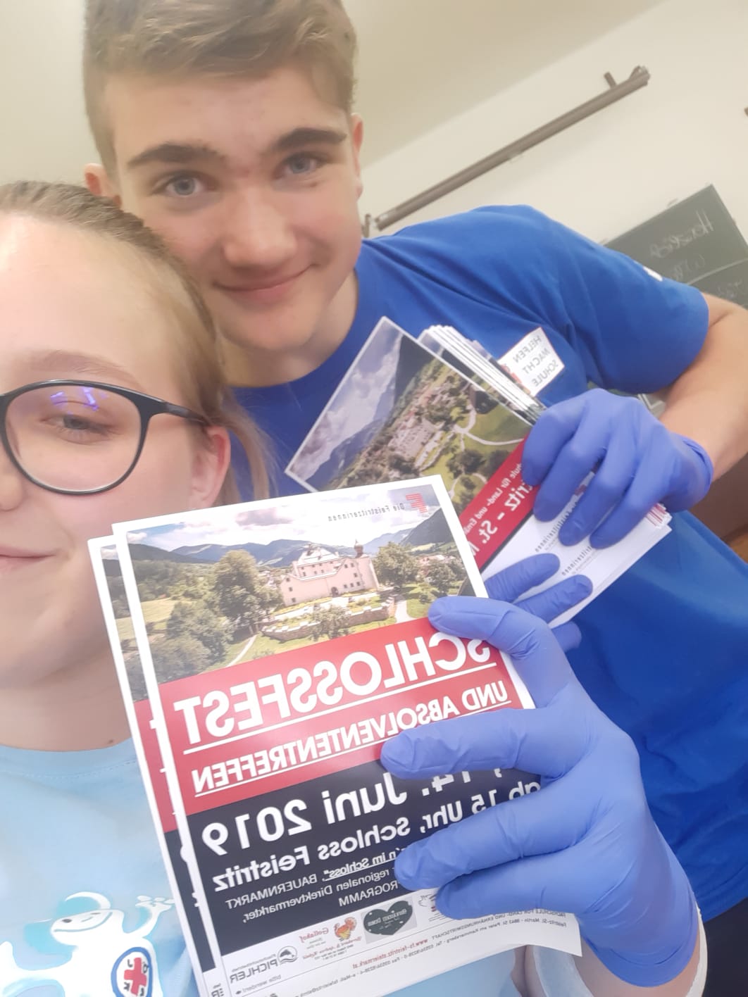 Helfi - Aktionstag in der VS Oberzeiring - Fachschulen Land Steiermark