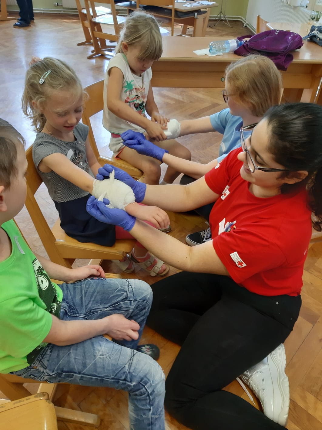 Helfi - Aktionstag in der VS Oberzeiring - Fachschulen Land Steiermark
