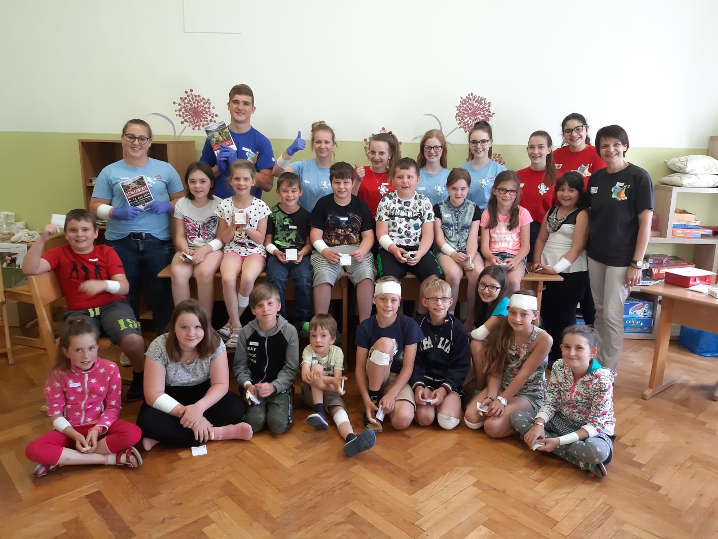 Helfi - Aktionstag in der VS Oberzeiring - Fachschulen Land Steiermark