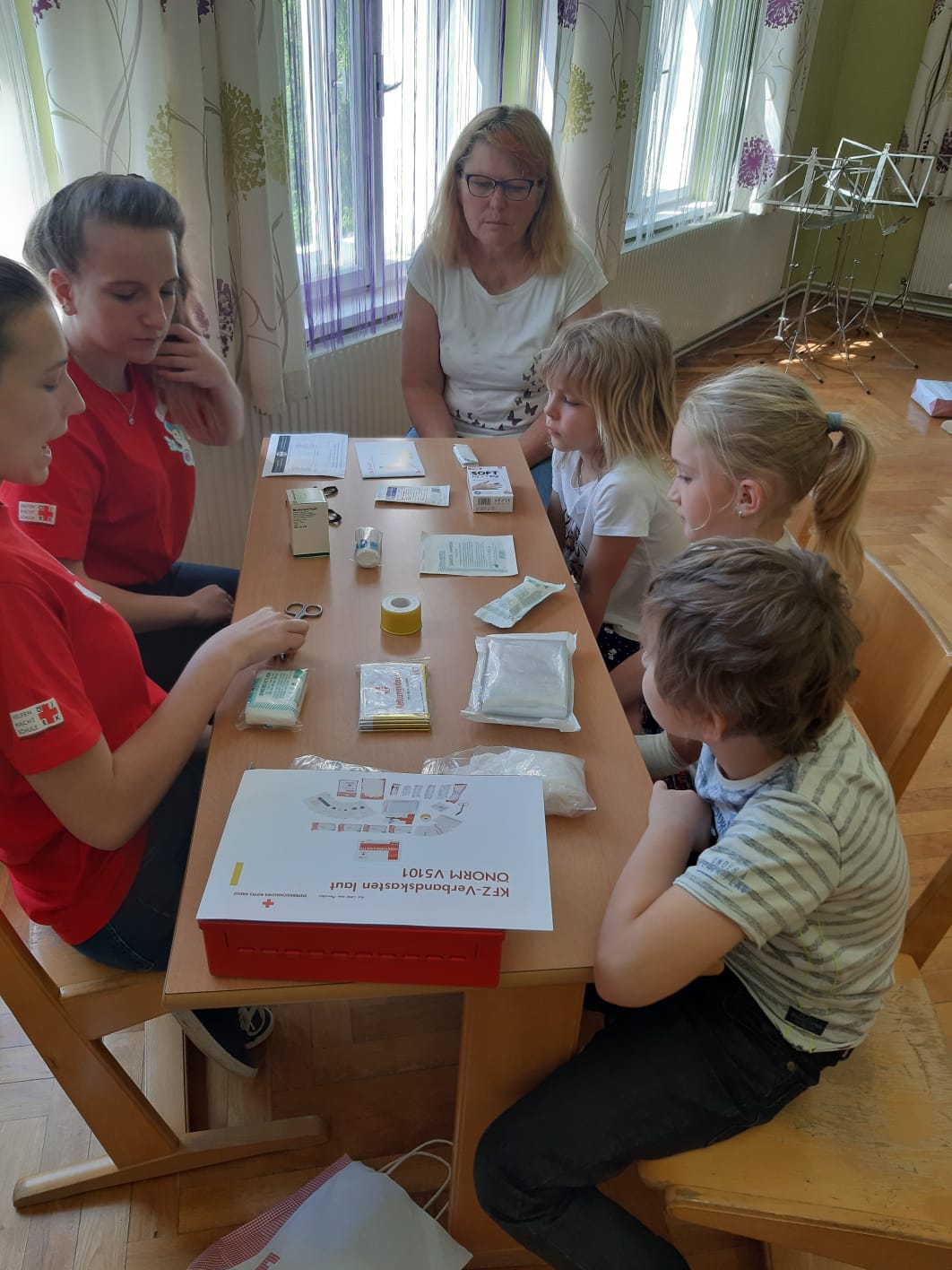 Helfi - Aktionstag in der VS Oberzeiring - Fachschulen Land Steiermark